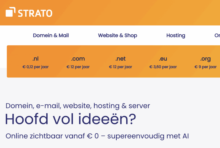 STRATO handleiding: hosting pakket kiezen, domeinnaam registreren en ...